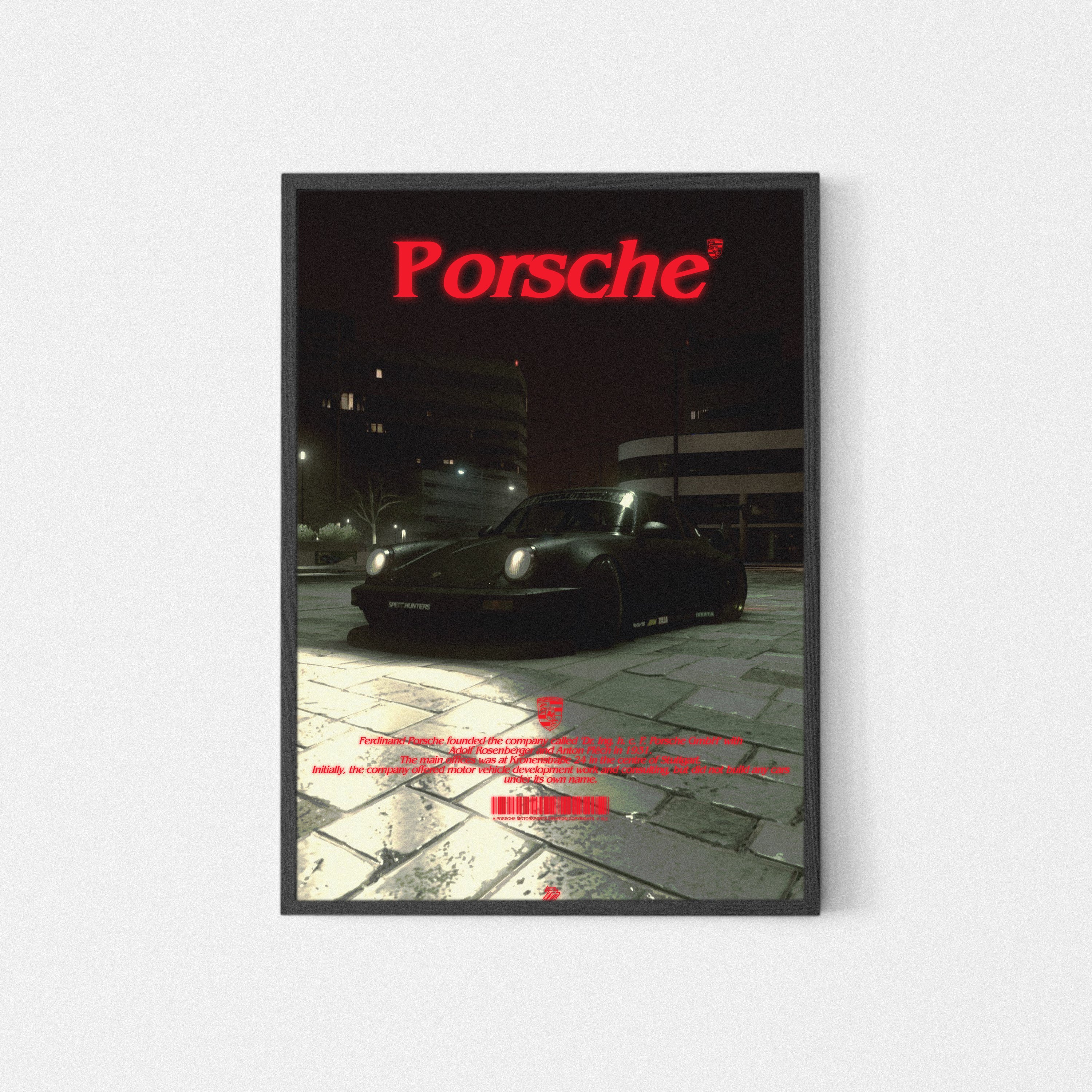 Porsche 911 Poster – TRIPL7
